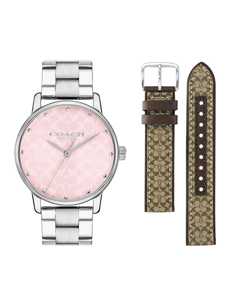 Coach Studio Rainbow In Signature Canvas Tan Hazelnut Multi – Balilene