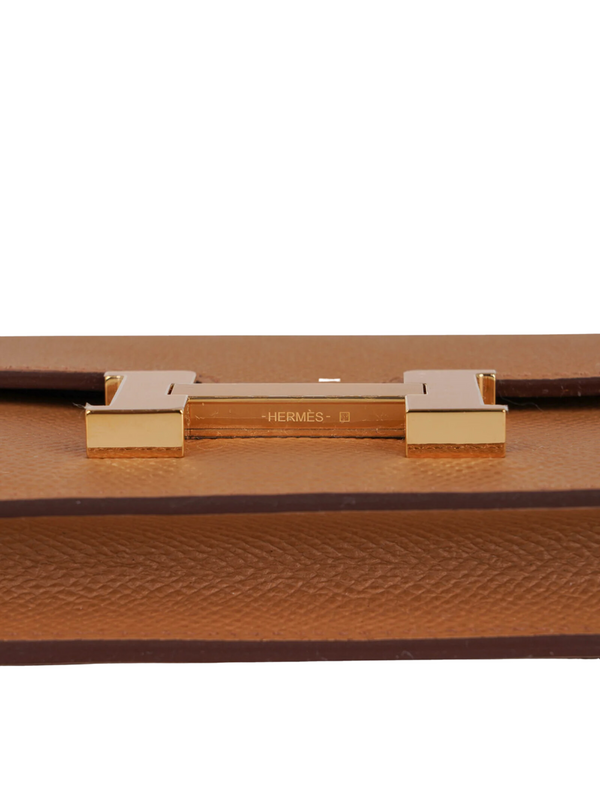 Hermes Constance Slim wallet Gold Epsom – Balilene