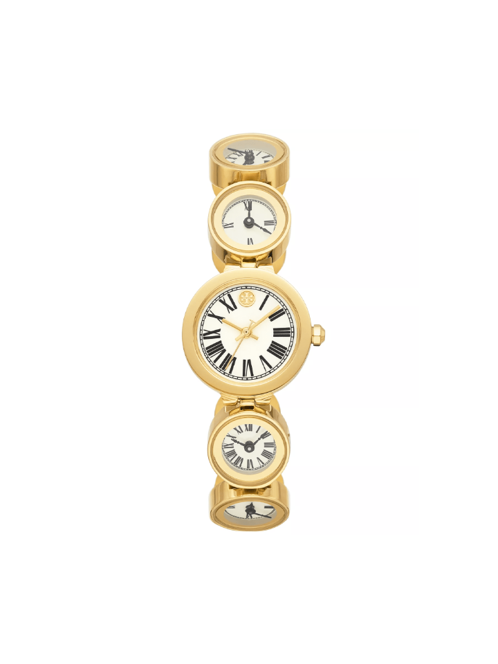 Tory Burch Clock Gold-Tone Stainless Steel Watch – Balilene