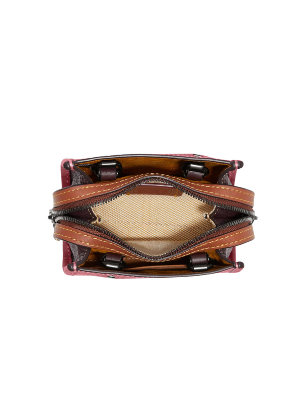 Coach Rogue 12 In Colorblock Regenerative Leather Rouge Multi – Balilene