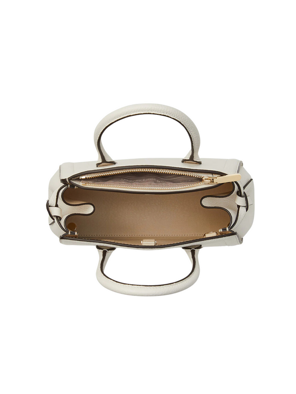 Kate Spade PXR00438 Knott Mini Satchel in Pabble Leather Cream – Balilene