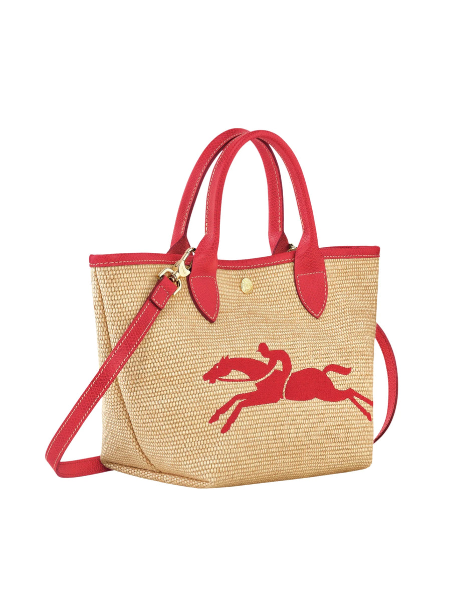 Longchamp Le Pliage Panier Small Basket Bag Red – Balilene