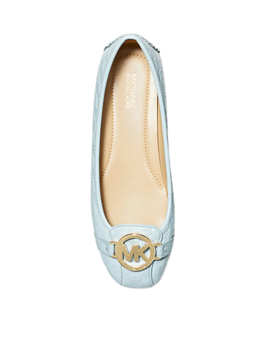Michael Kors Fulton Embossed Moc Blue – Balilene