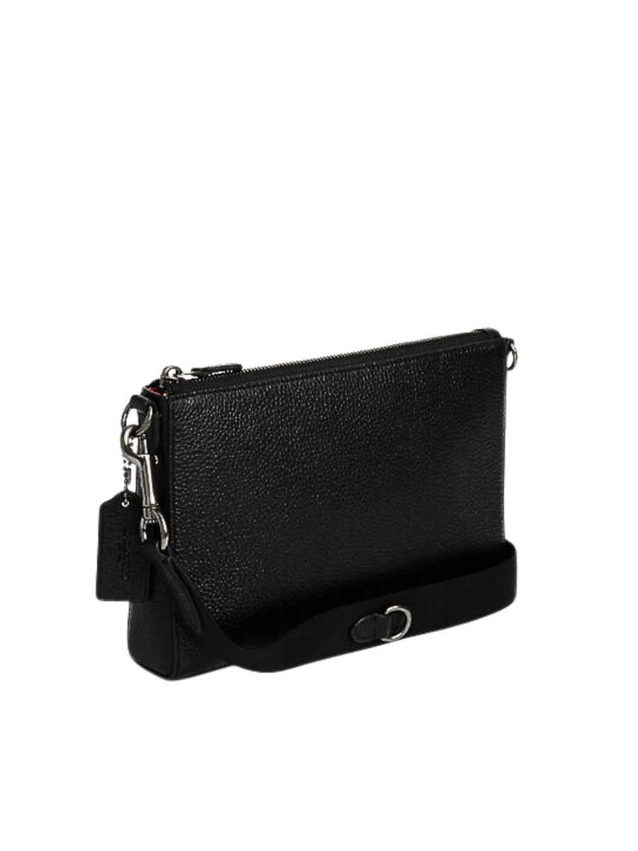 Coach Holden Crossbody In Blocked Signature Canvas Charcoal/Tan/Black ...