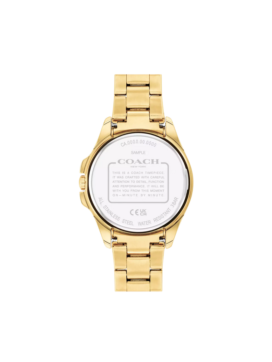 Coach 14504262 Libby 37mm Stainless Steel Watch Gold – Balilene