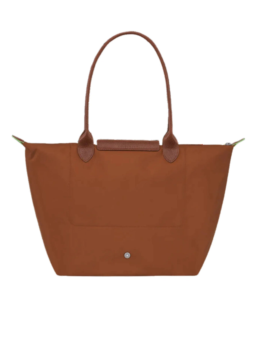 Longchamp Le Pliage Original Green Large Shoulder Bag Cognac – Balilene