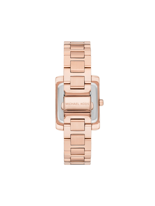 Michael Kors Emery Three-Hand Rose Gold-Tone Stainless Steel Watch ...
