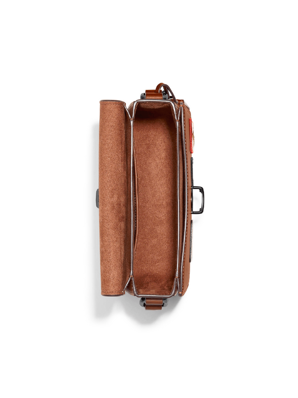 Coach Studio Shoulder Bag 19 With Patches Saddle – Balilene