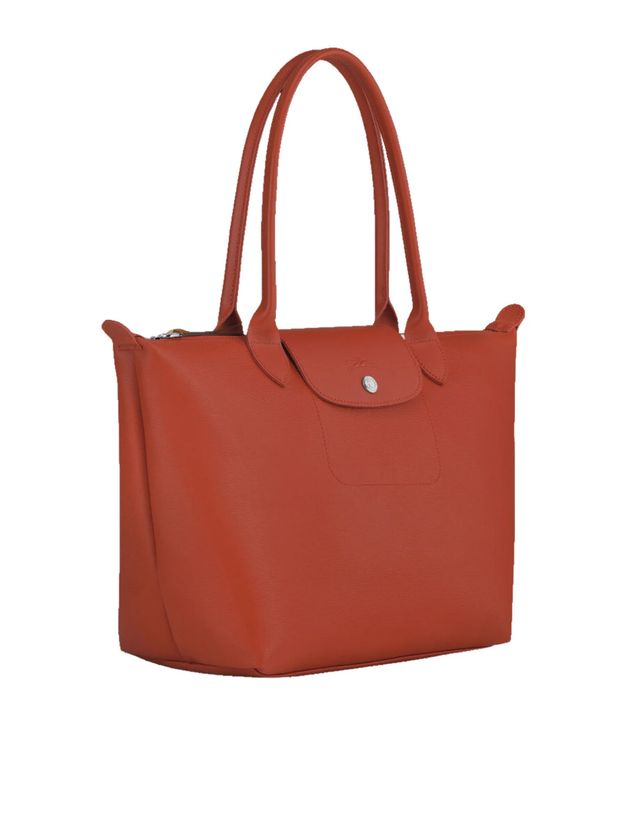Longchamp Le Pliage City Medium Tote Bag Terracotta – Balilene