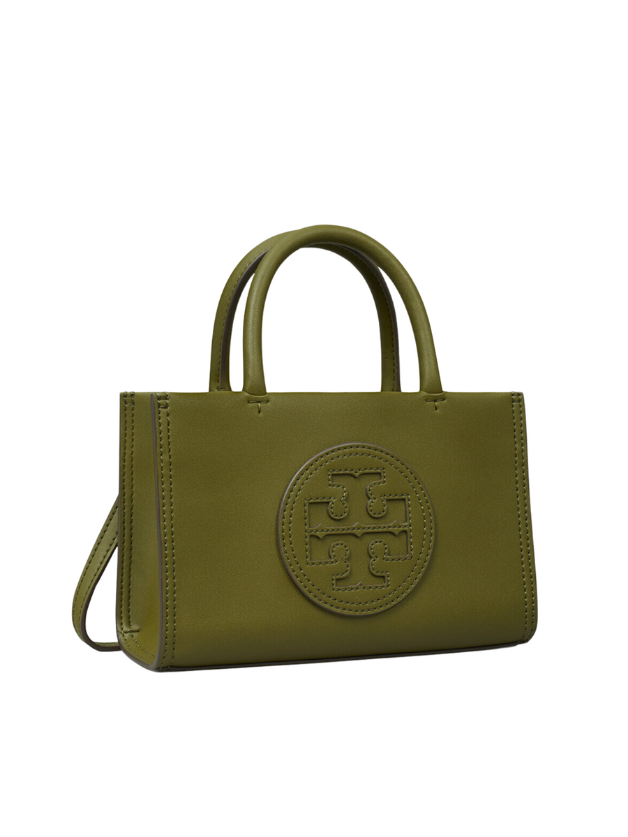 Tory Burch Ella Bio Mini Tote Olive Green – Balilene