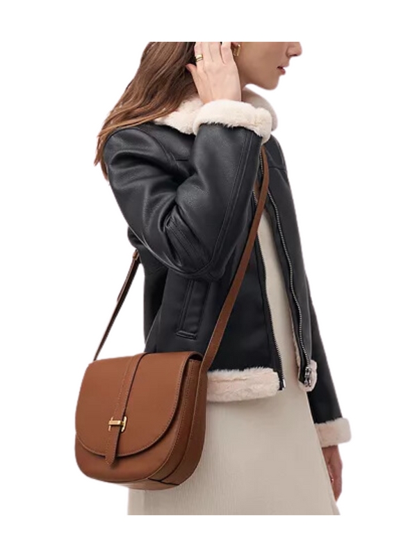 Fossil Emery Medium Crossbody Brown – Balilene