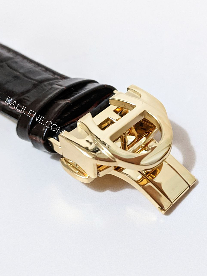 Aigner Verona A48033 White Dial Leather Strap Watch – Balilene