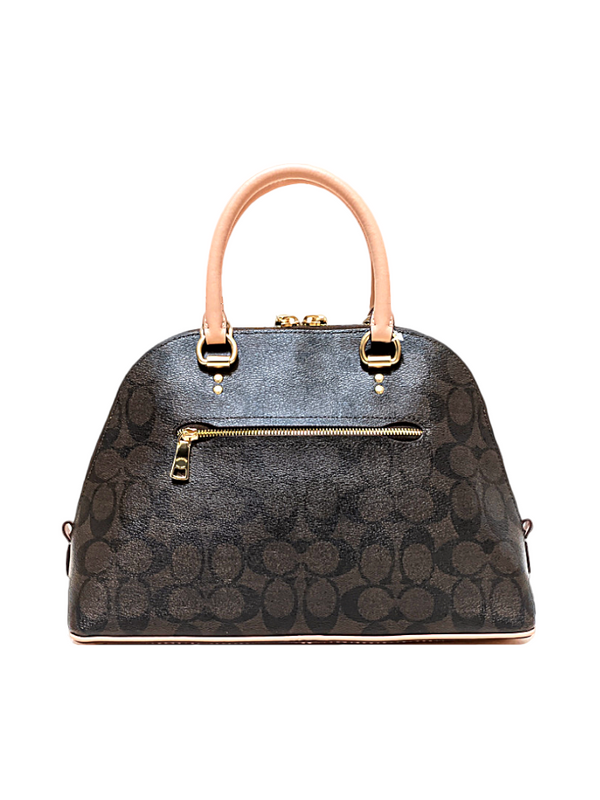 Coach 2558 Katy Satchel In Signature Canvas Shell Pink – Balilene