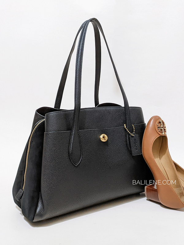 Coach Lora Carryall Black – Balilene