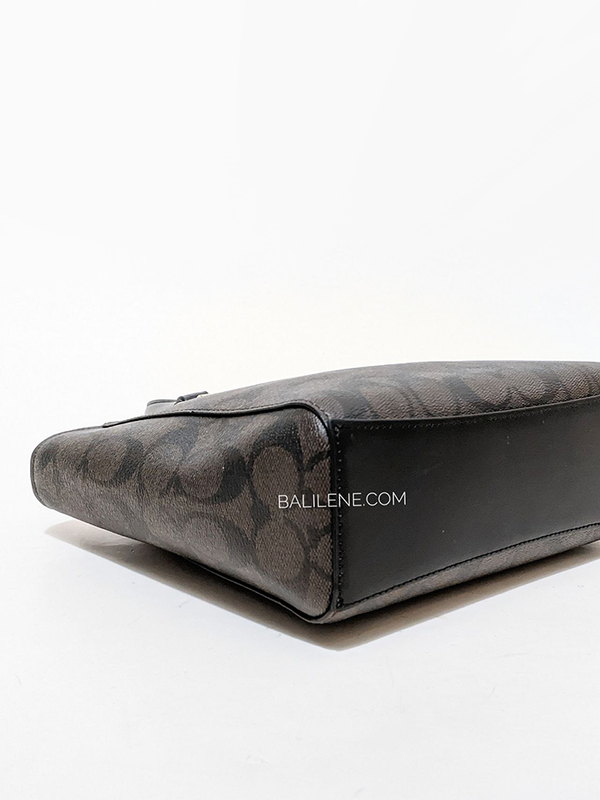 Coach Alice Satchel In Signature Canvas Brown Black – Balilene