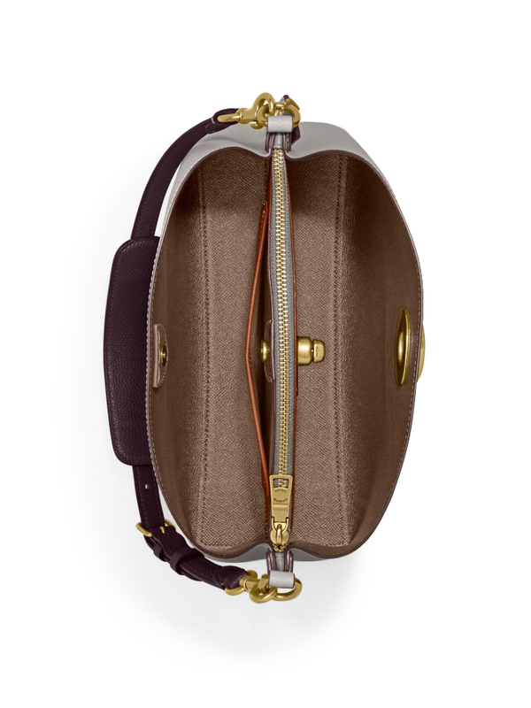 Coach C2590 Willow Shoulder Bag In Colorblock Dove Grey Multi – Balilene