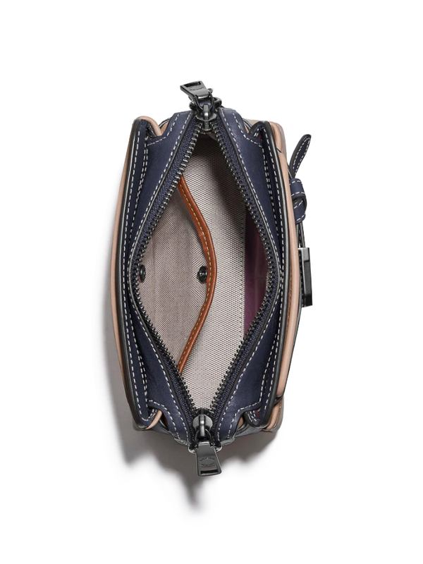 Coach C2632 Tate 18 Crossbody In Colorblock Taupe Granite Multi – Balilene