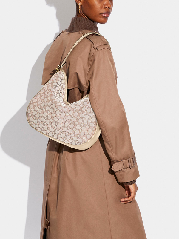 Coach Soft Tabby Hobo In Signature Jacquard Stone Ivory – Balilene