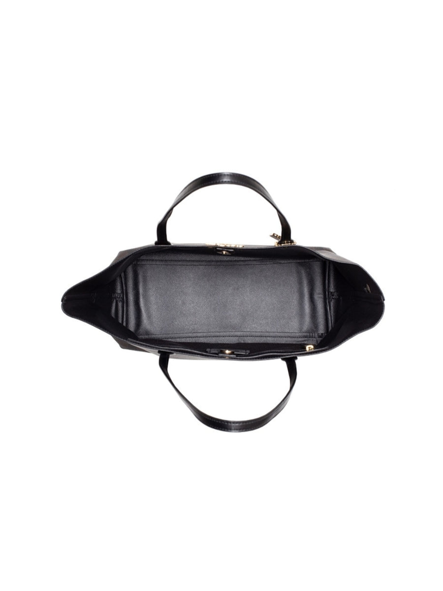 Coach F76636 Signature Town Tote Brown Black – Balilene