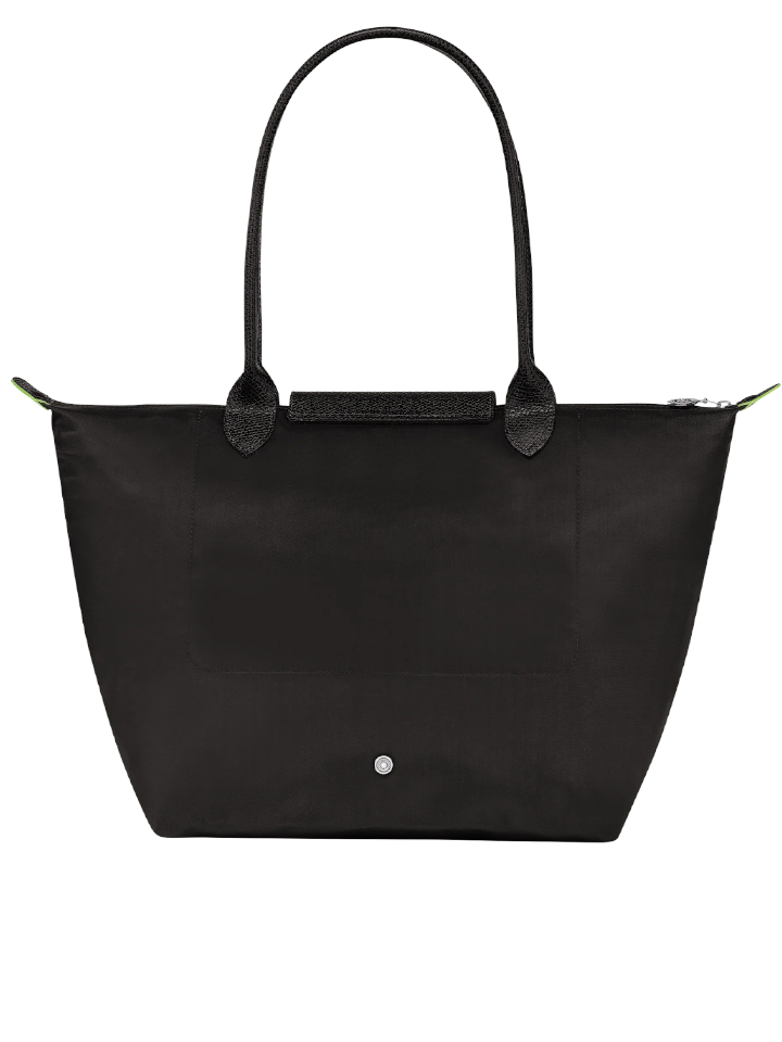 Longchamp Le Pliage Green Large Shoulder Bag Black – Balilene