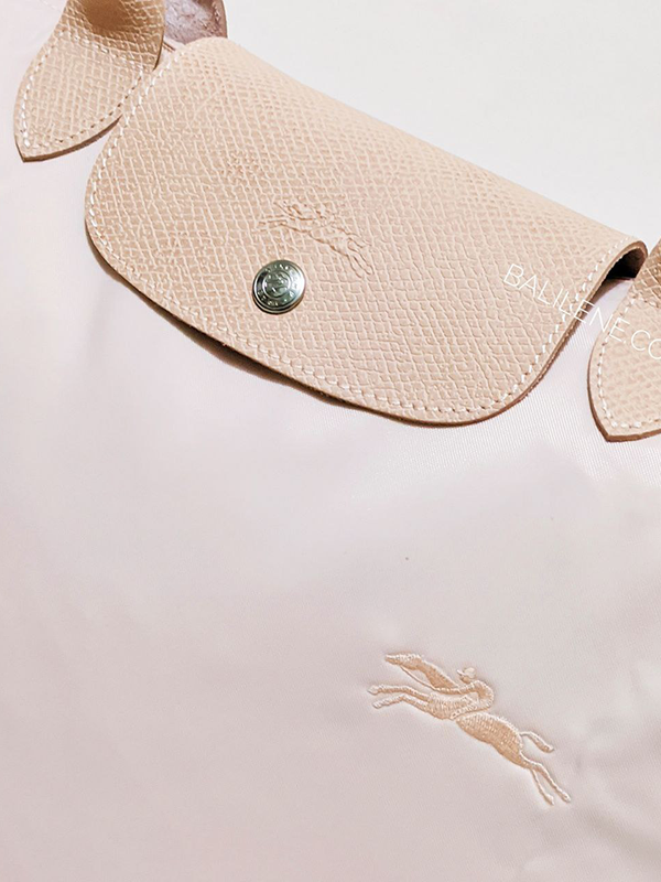 Longchamp Le Pliage Green Large Shoulder Bag Fleurs – Balilene