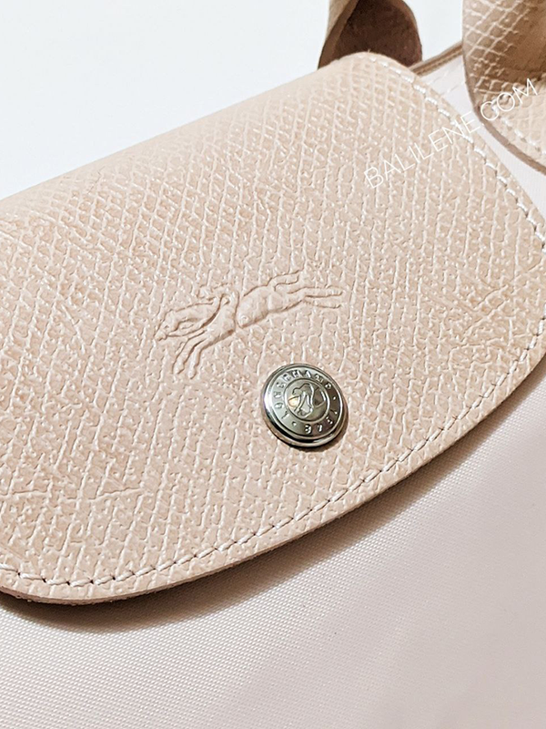 Longchamp Le Pliage Green Small Top Handle Bag Fleurs – Balilene