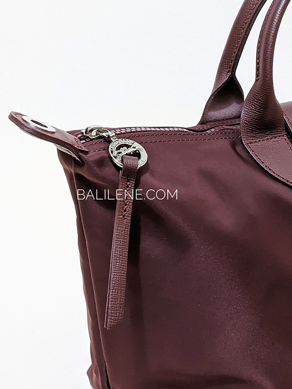 Longchamp Le Pliage Neo Medium Top Handle Bag Grape/Raisin – Balilene