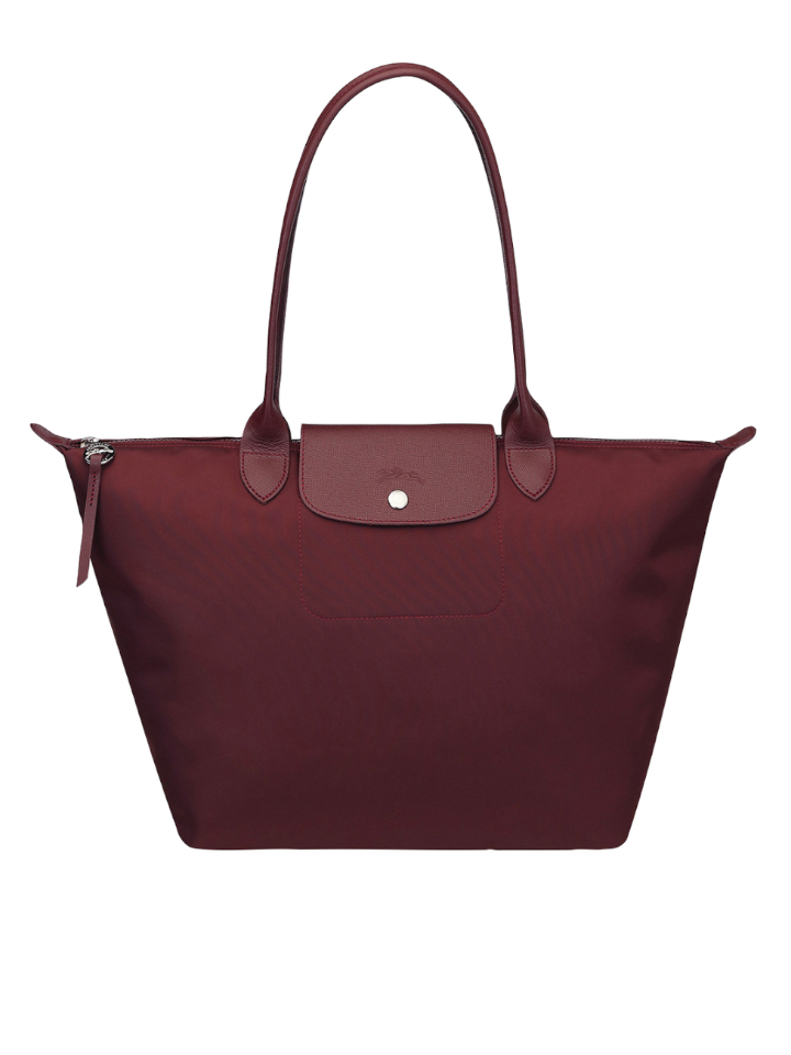Longchamp Le Pliage Neo Small Nylon Shoulder Tote In Grape – Balilene