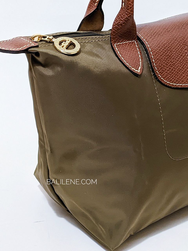 Longchamp Le Pliage Original Top Handle Bag Khaki/Army – Balilene