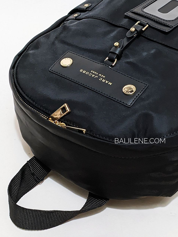 Marc Jacobs Preppy Nylon Backpack Bag Black – Balilene