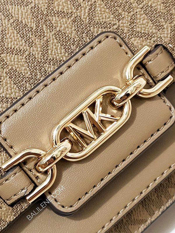 Michael Kors Heather Extra-Small Logo Crossbody Bag Husk – Balilene