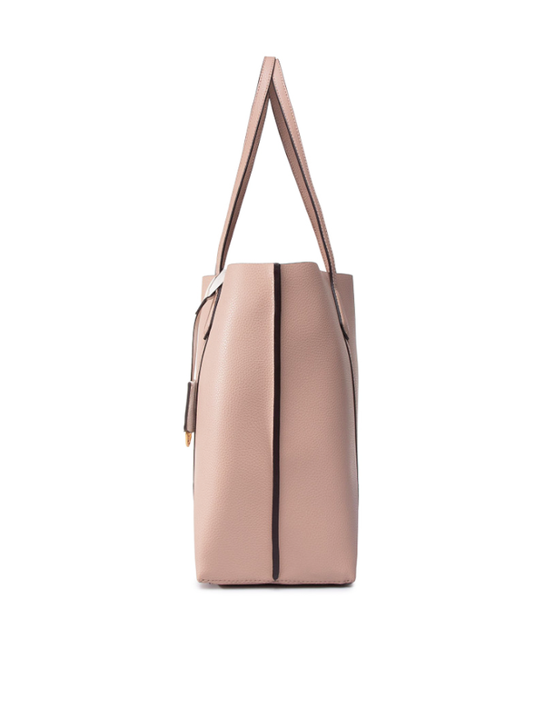 Tory Burch 53245 Perry Tote Colorblock Triplle Compartment Devon Sand ...