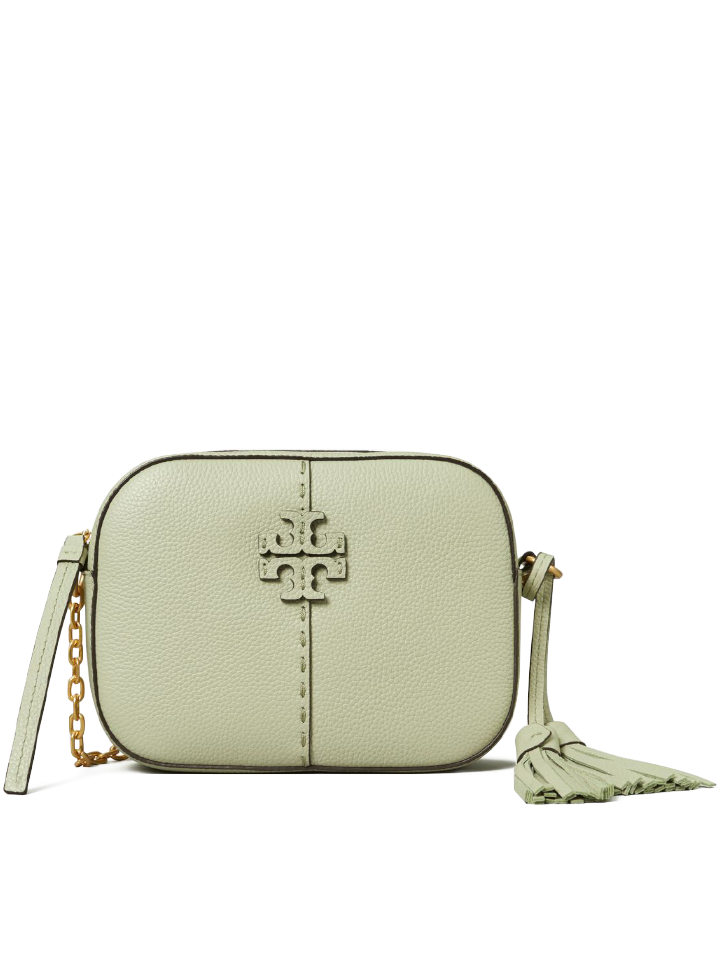 Tory Burch 64447 McGraw Camera Bag Pine Frost – Balilene