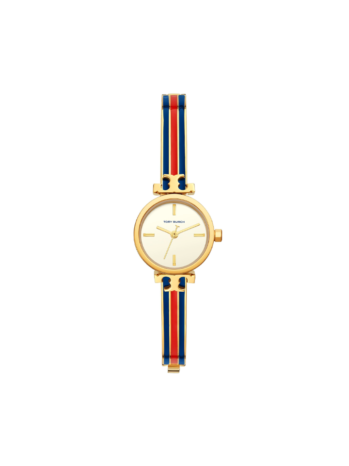 Tory Burch TBW1406 Kira Tri-Tone Watch Ivory Dial Stainless Steel ...